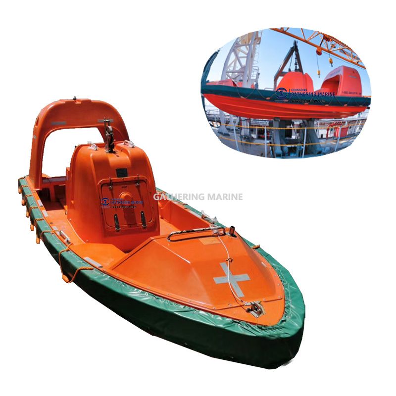 Fiberglass FRC SOLAS Fast Rescue Boat for 6~15 Persons - Buy Fast ...