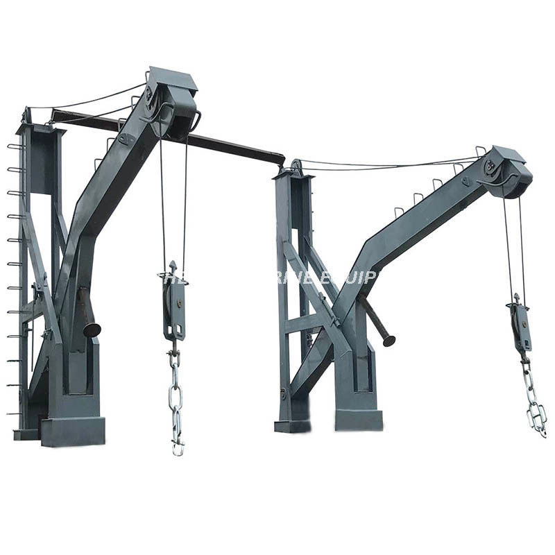 China Gathering Marine Totally Enclosed Lifeboat Davit Gravity type ...