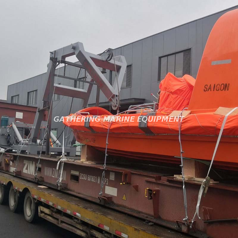 Rescue Boat Launching Appliance A Type Fast Rescue Boat Davit - Buy ...